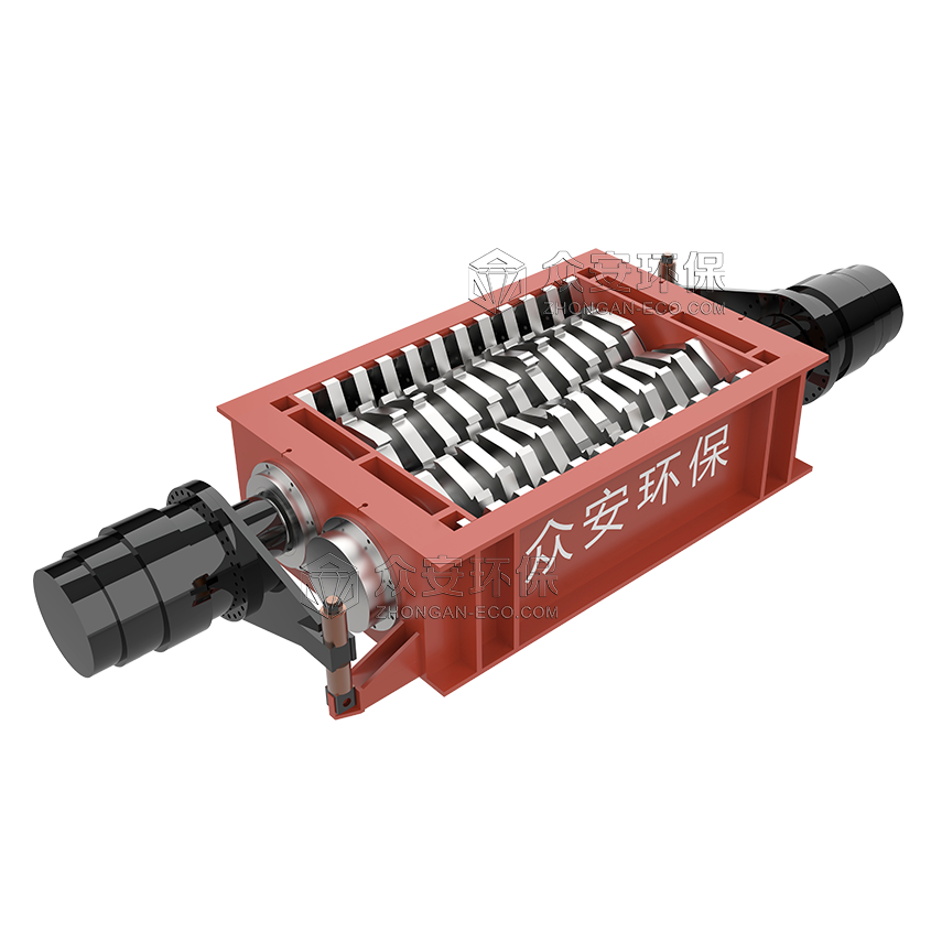 Adjustable Large Landfill Waste Process Shredders from China ...